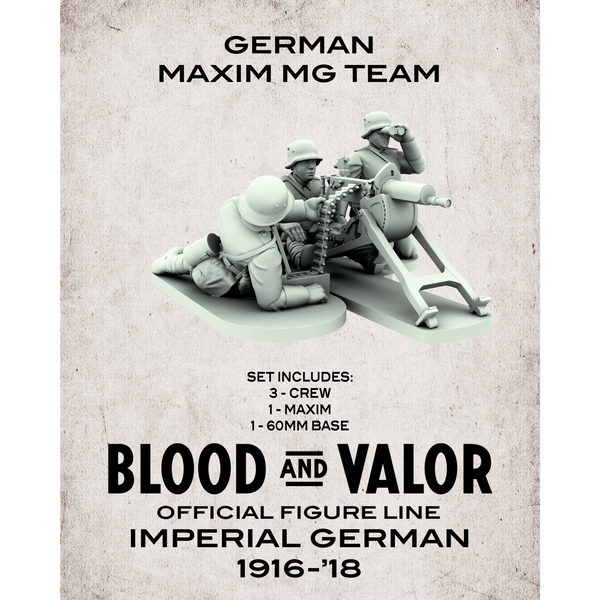 German Maxim MG Team – Phalanx Games & Sundry