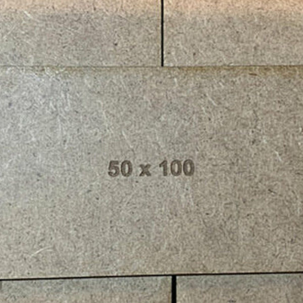 Rectangle 50 x 100mm MDF Bases – Phalanx Games & Sundry
